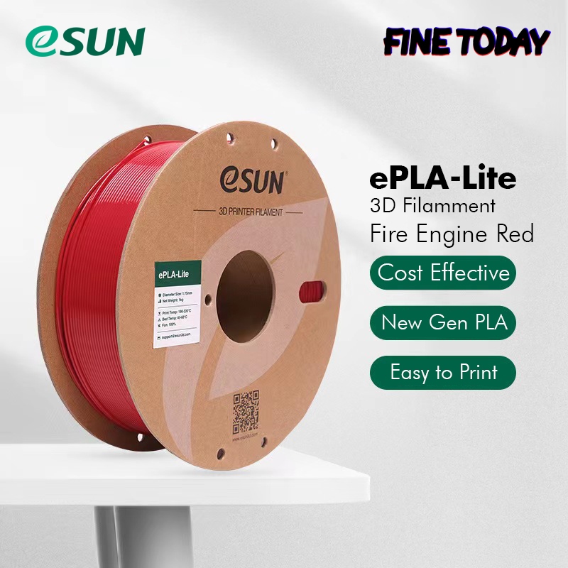 Jual eSUN PLA Lite 3D Printer Filament 1.75 mm 1 KG Affordable High ...