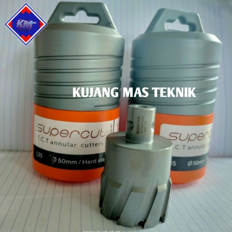 Jual Mata Bor Magnet jet broach Jetbroach TCT Cutter SUPERCUT 50 X 50 ...