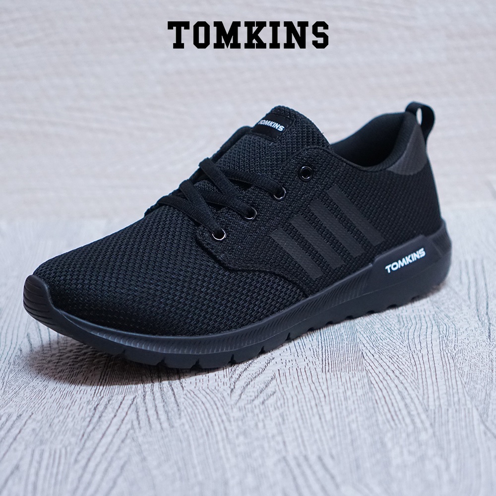 Jual TOMKINS Sepatu Sekolah Pria Winchesters Delta - Black | Shopee ...