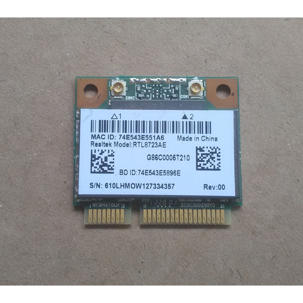 Jual Wifi card Realtek RTL8723AE Bluetooth 4.0 300Mbps | Shopee Indonesia