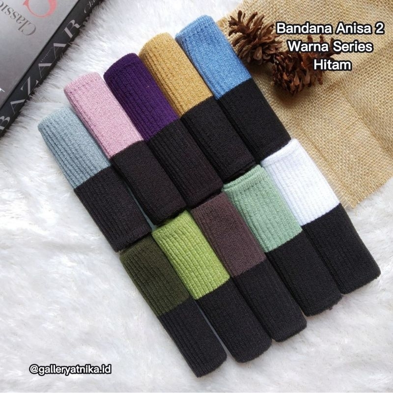 Jual Produk Ready - Bandana Anisa 2 Warna Series Hitam - Ada banyak ...