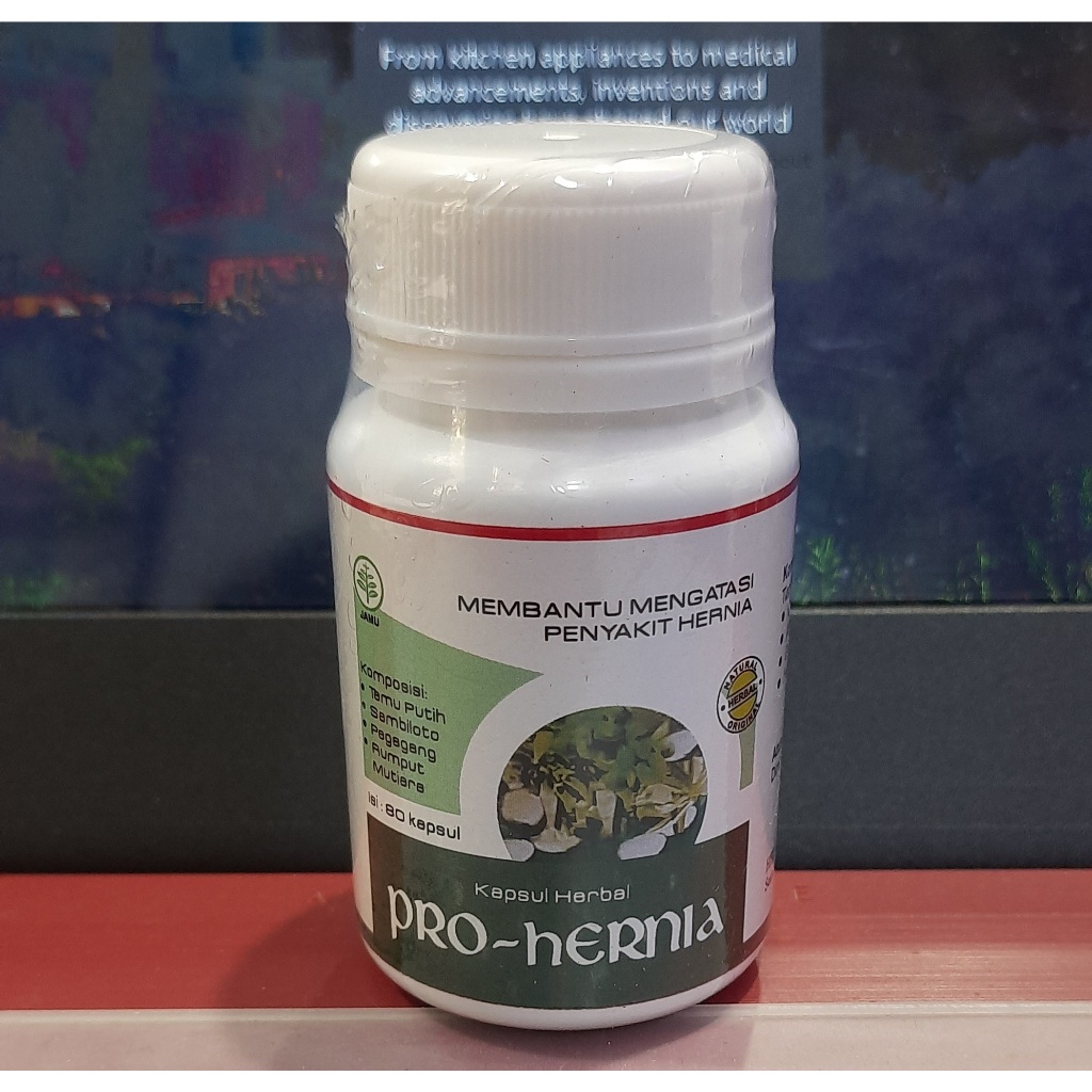 Jual Pro hernia Kapsul Herbal Untuk Hernia atau Turun Bero Halal ...