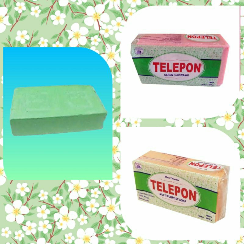 Jual Sabun Batang Cap Telepon / Ekstra Aktif ( Sabun Batangan, Sabun ...