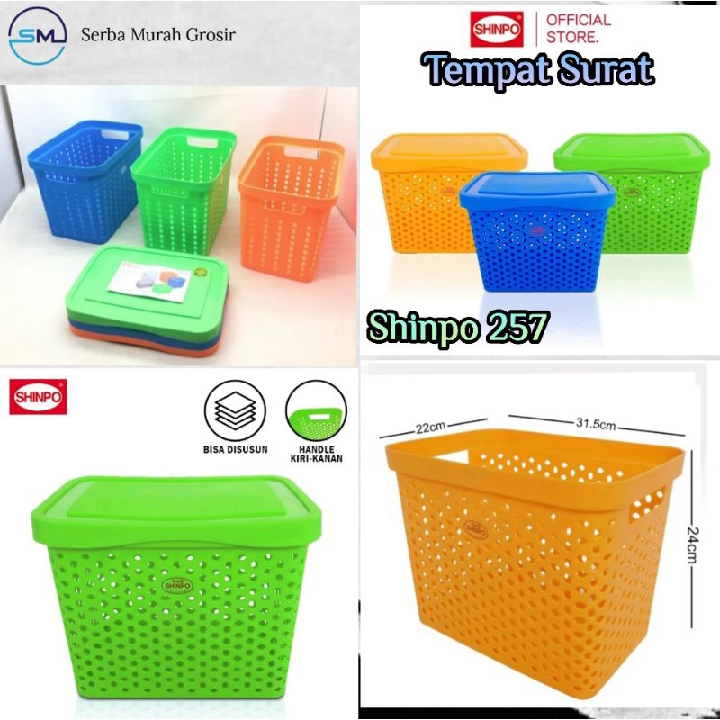 Jual Kotak Surat/Keranjang Kotak/Keranjang Serbaguna/Tempat Surat ...