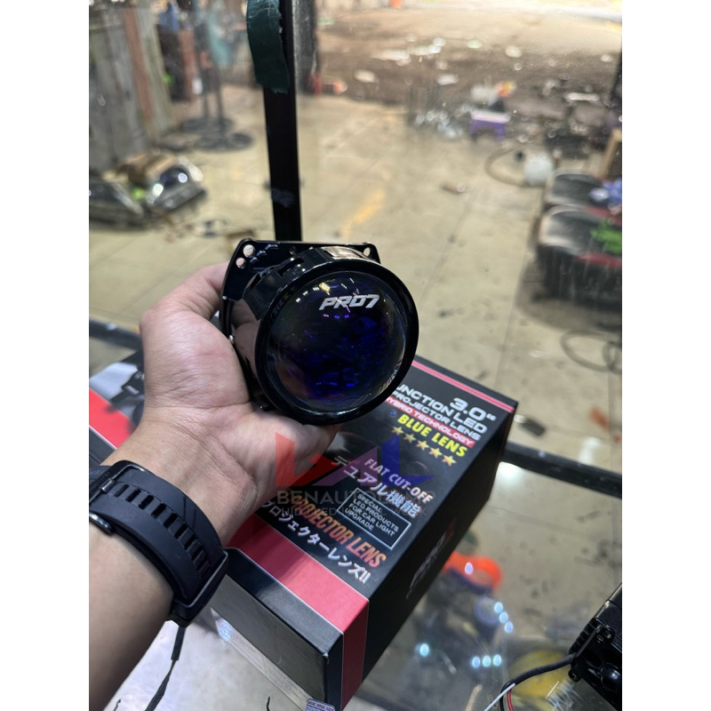 Jual Biled headlamp motor mobil pro7 p.730hv p730hv mark 2 mk2 50w blue ...