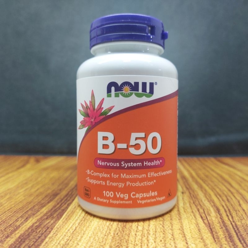 Jual Now Vitamin B Complex B-50 B50 100 Vegetarian Capsules | Shopee ...
