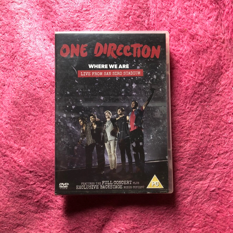 Jual ONE DIRECTION 1D - WHERE WE ARE DVD (LIVE FROM SAN SIRO STADIUM ...