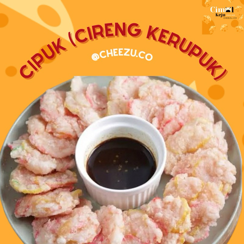 Jual CIPUK CRISPY (CIRENG KERUPUK) INCLUDE COCOLAN CHILI OIL DAN BUBUK ...