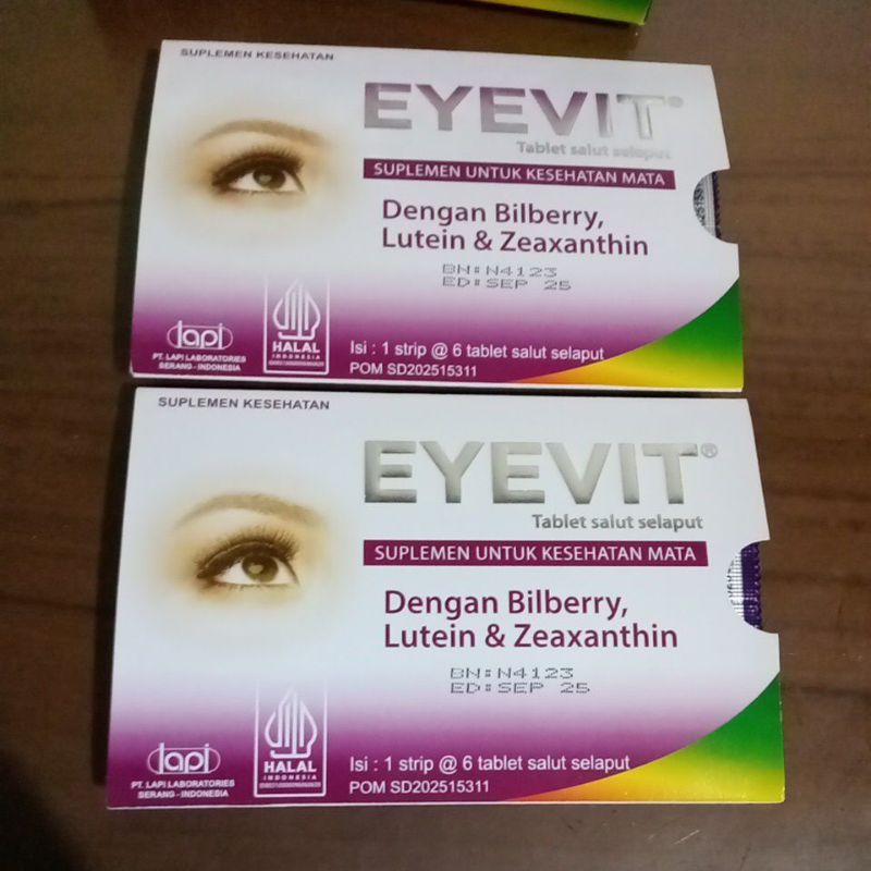 Jual PROMO EYEFIT KEMASAN STRIP ISI 6 TABLET | Shopee Indonesia