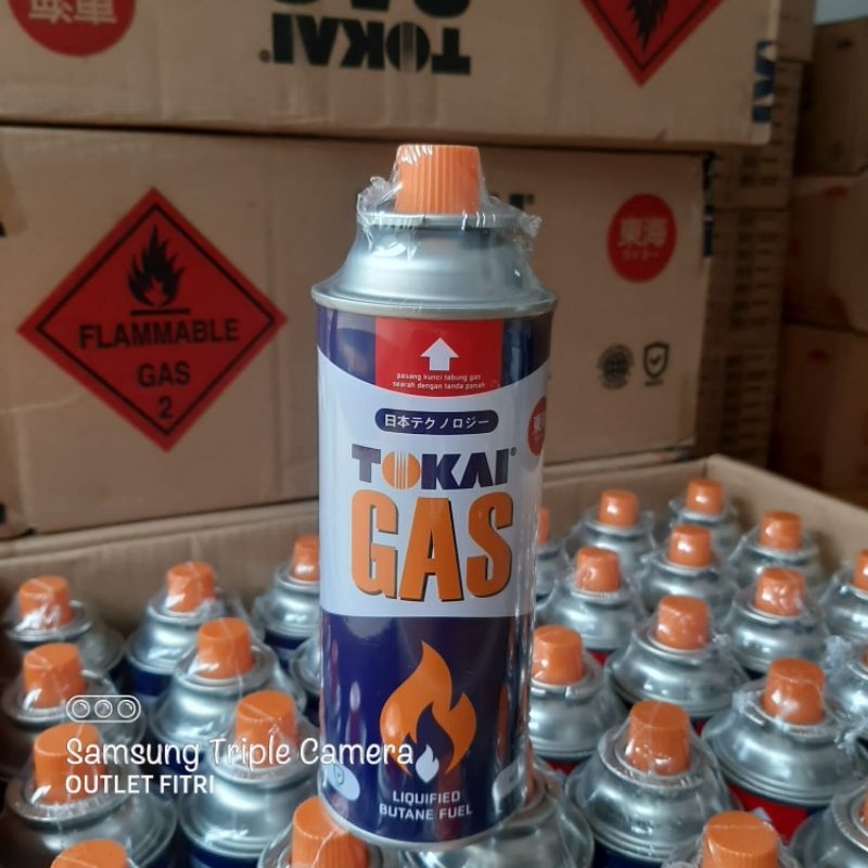 Jual [235gr] TOKAI Gas portable - Baru (BUKAN REFILL) | Shopee Indonesia