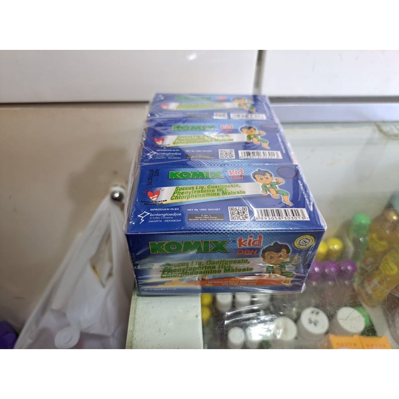 Jual KOMIK KID OBH RASA MADU&STRAWBERRY 1SLOP ISI 3KOTAK_1KOTAK ISI ...