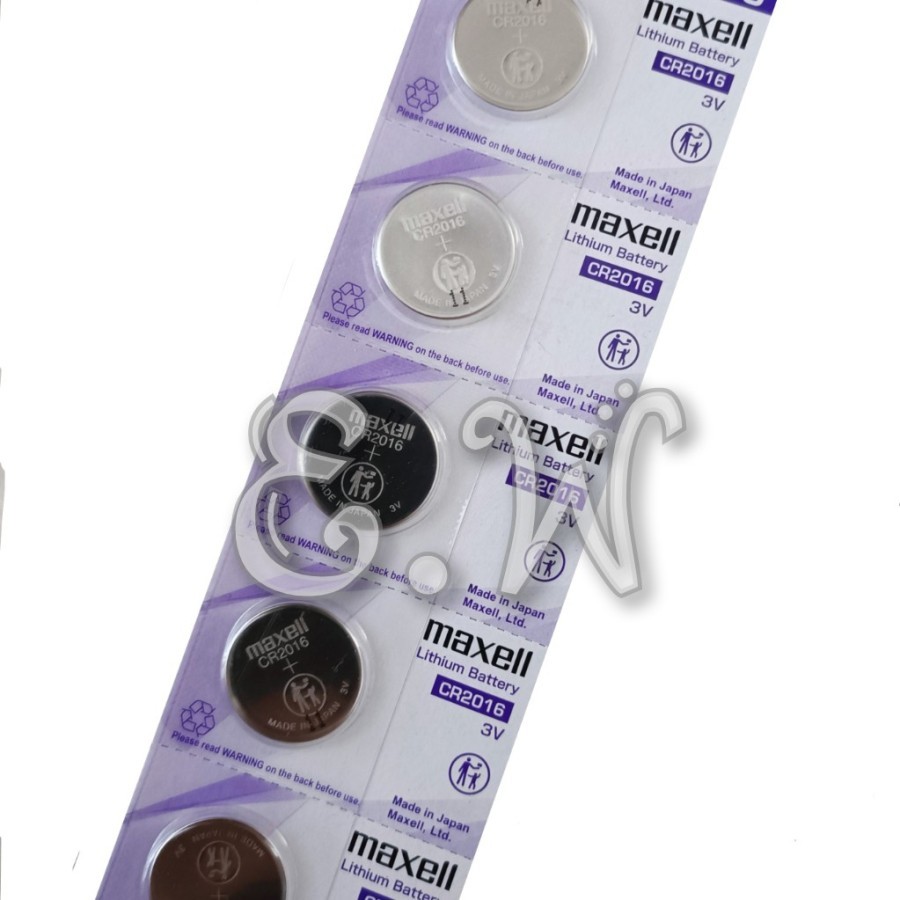 Jual Baterai Kancing (Button Cell) Micro Lithium Cell Maxell CR2016 (CR 2016) | Shopee Indonesia