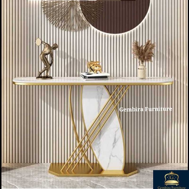 Jual meja konsol console table coffee table meja tv minimalis ...