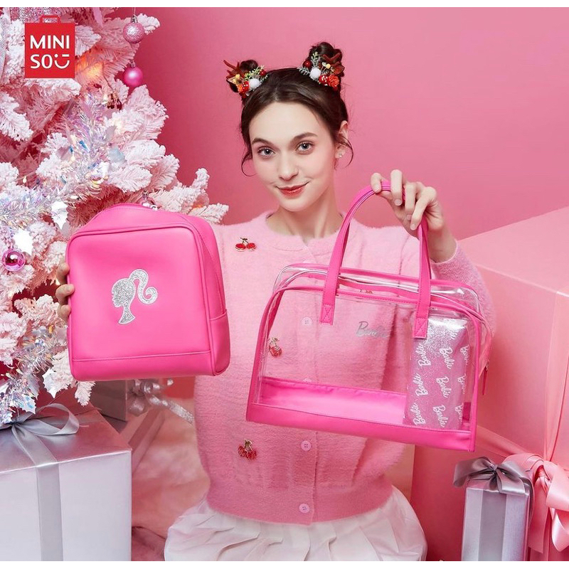 Jual tas 3in1 miniso X barbie harga sdh terasuk jastip | Shopee Indonesia