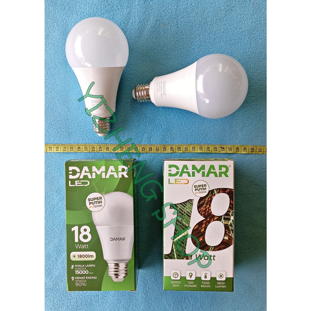 Jual LAMPU LED 18W DAMAR 7200K PUTIH | Shopee Indonesia