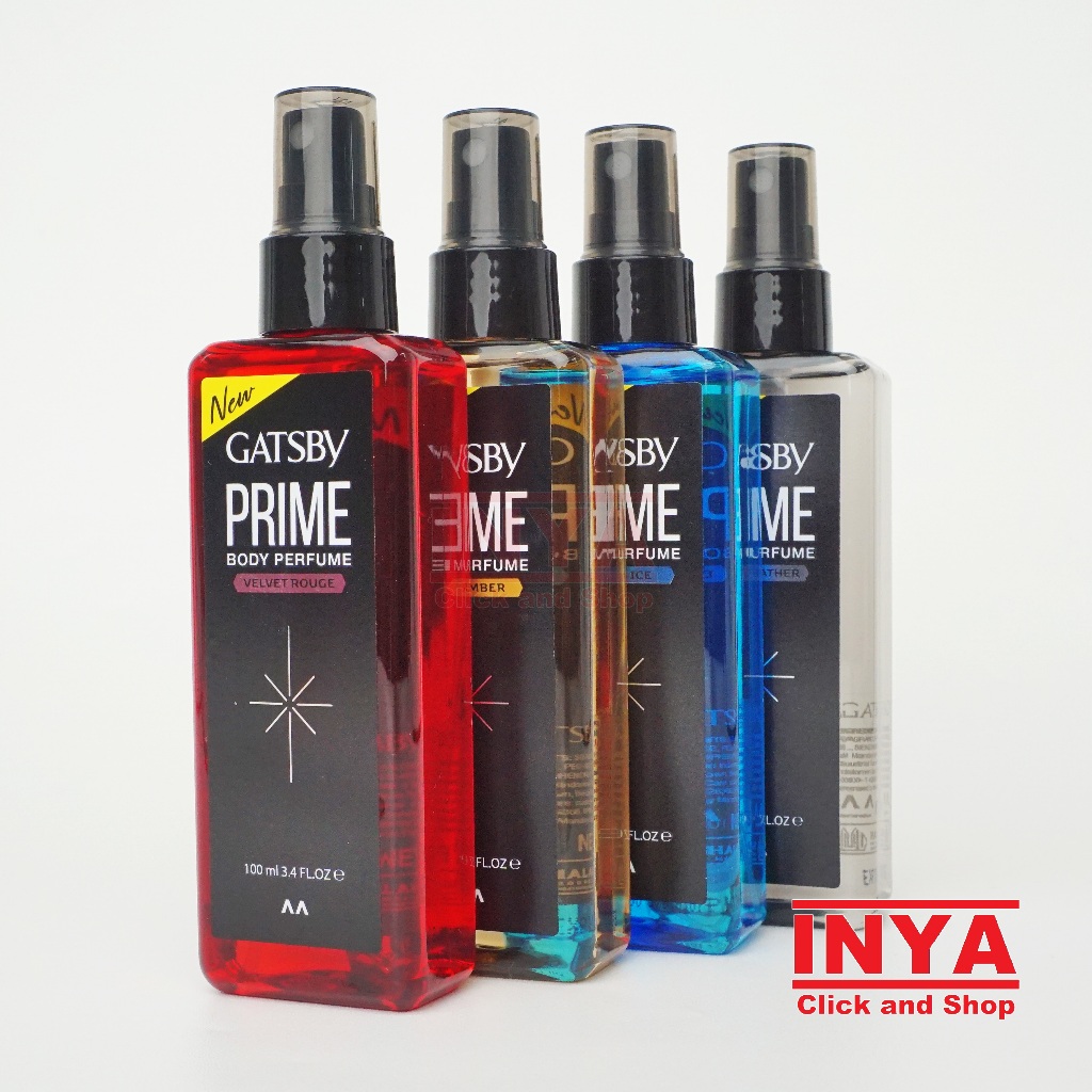 Jual GATSBY Prime Body Perfume 100ml - Parfum | Shopee Indonesia