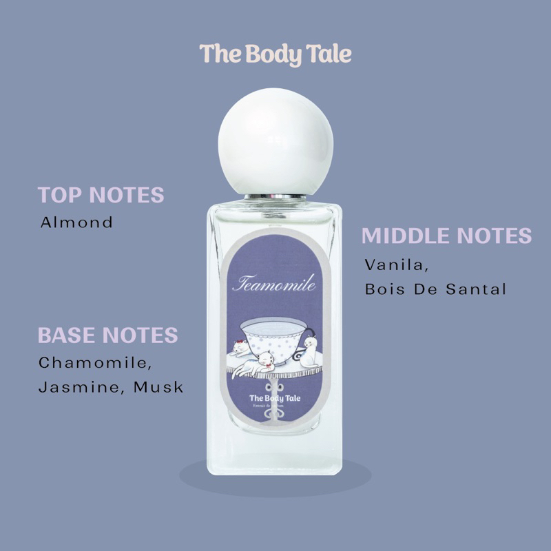 Jual The Body Tale - Teamomile Extrait De Parfum | Parfum Unisex Wangi ...