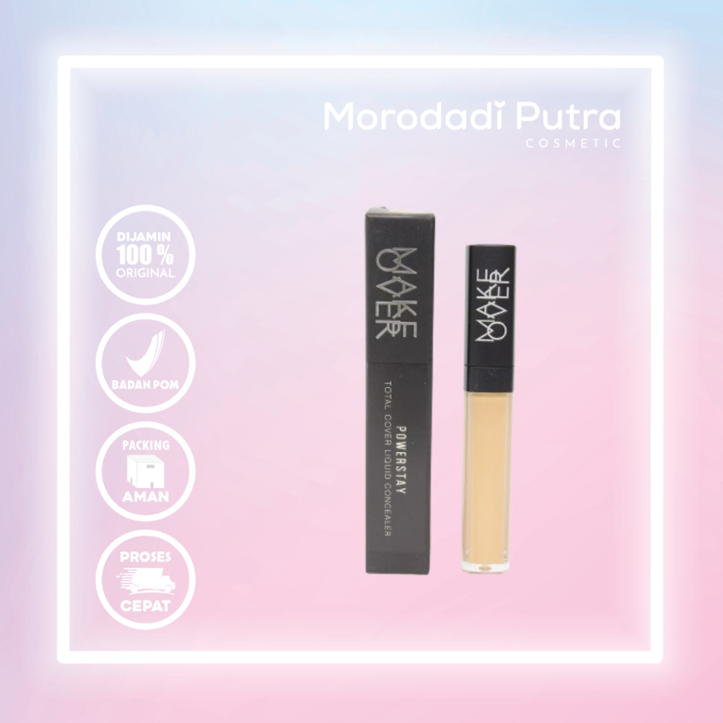 Jual Make Over Powerstay Total Cover Liquid Concealer | Shopee Indonesia