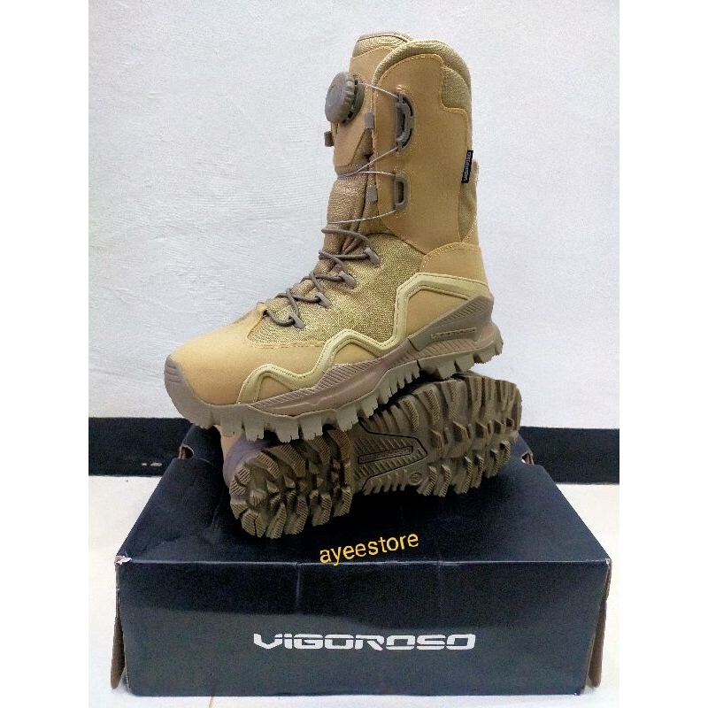 Jual sepatu pdl putar original vigoroso gurun terbaru / sepatu pdl tni ...