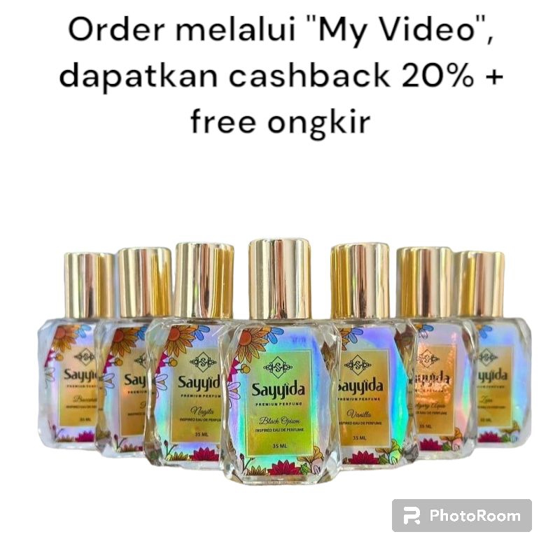 Jual Minyak Wangi Parfum Sayyida Premium Perfume 35ml 35 ML | Shopee ...
