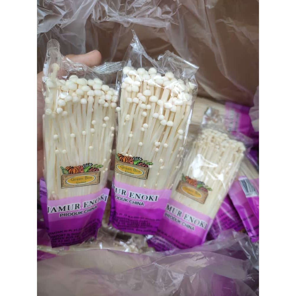 Jual Jamur enoki get 1 pack | Shopee Indonesia
