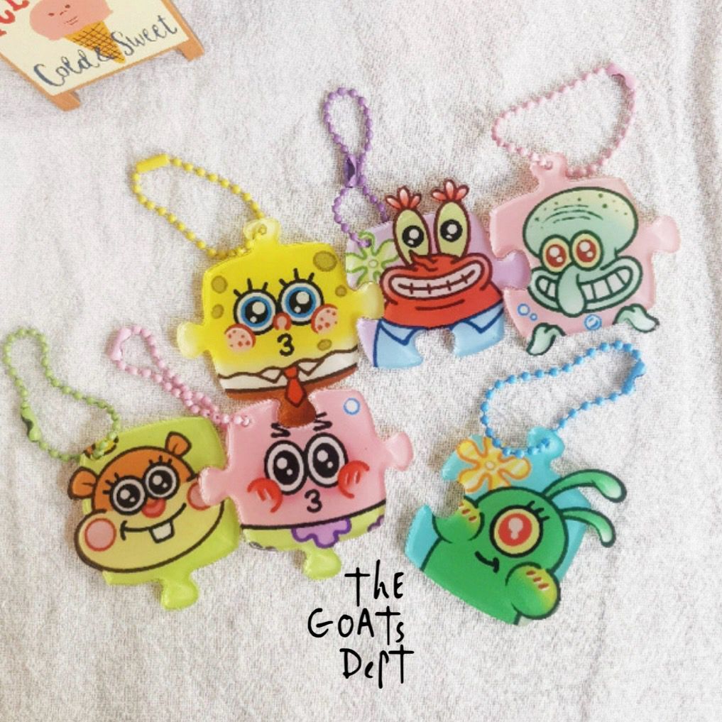 Jual The Goats Dept - Spongbob Patrick Squidward Sandy Mr Crab Plankton ...
