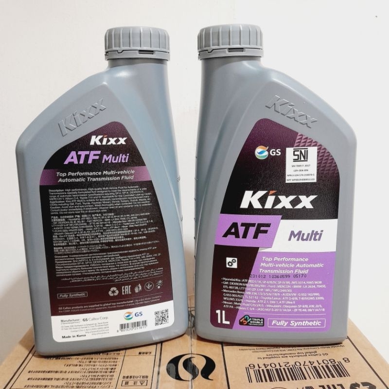 Jual KIXX ATF Multi Fully Synthetic 1 Liter | Shopee Indonesia