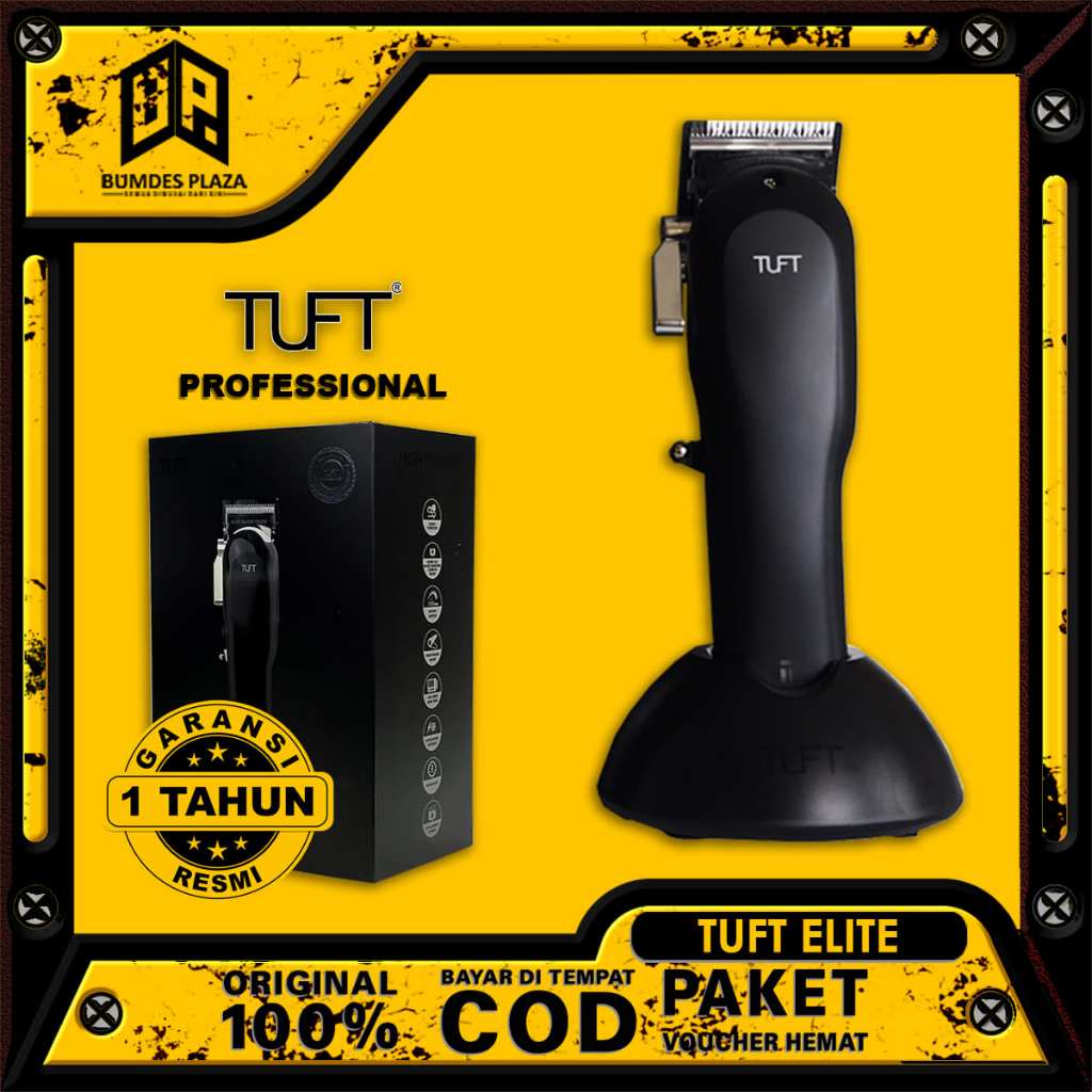 Jual TUFT Professional Hair Clipper Elite Cordless Barbersupply 7500 ...