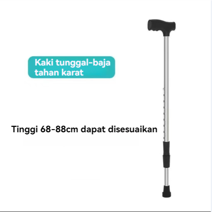Jual Highline Tongkat Kursi Lipat 2 In 1 Paduan aluminium Tongkat Duduk ...