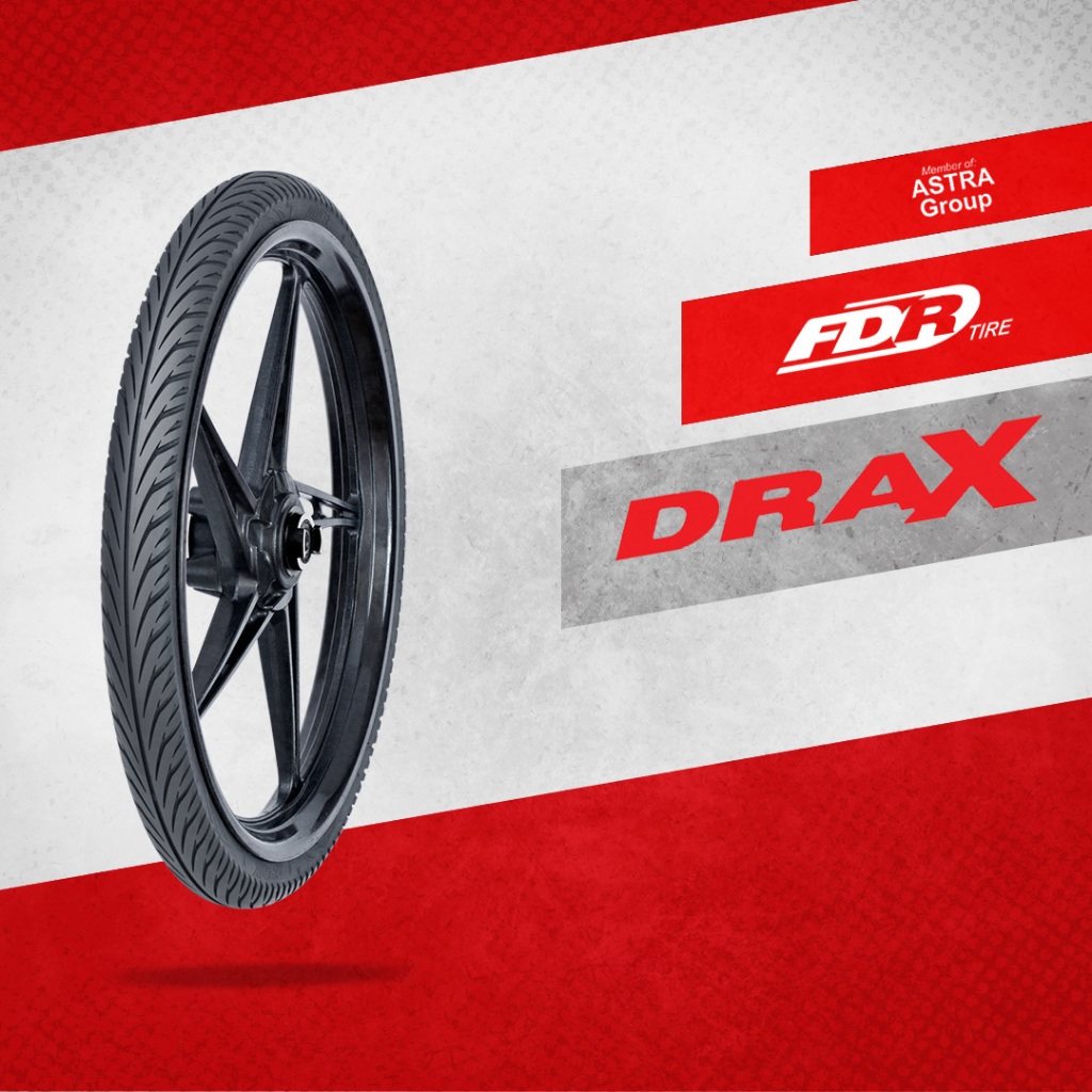 Jual FDR TT DRAX 50/90 Ring 17 Ban Motor Tube Type | Shopee Indonesia