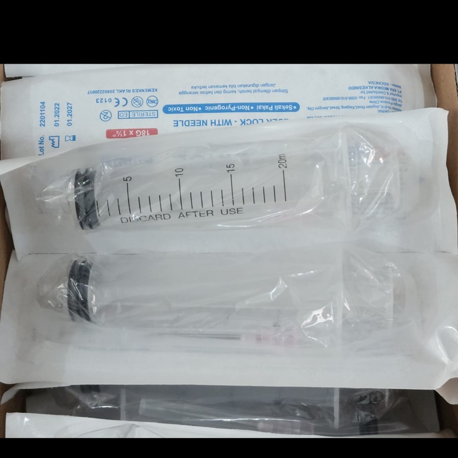 Jual Spuit Onehealth 20cc Tanpa Jaraum | Shopee Indonesia