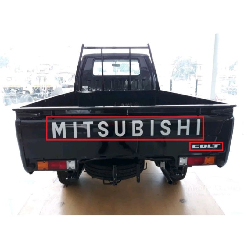 Jual Stiker MITSUBISHI, COLT ORI tutup bak L300, pintu, tebeng | Shopee ...
