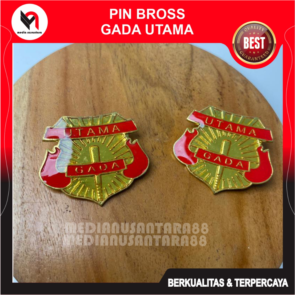 Jual Pin Bros Gada Utama Lencana Security Gara Utama | Shopee Indonesia