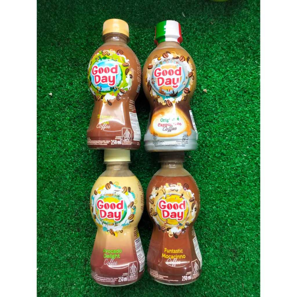 Jual kopi Good Day Botol All Varain 250ml | Shopee Indonesia