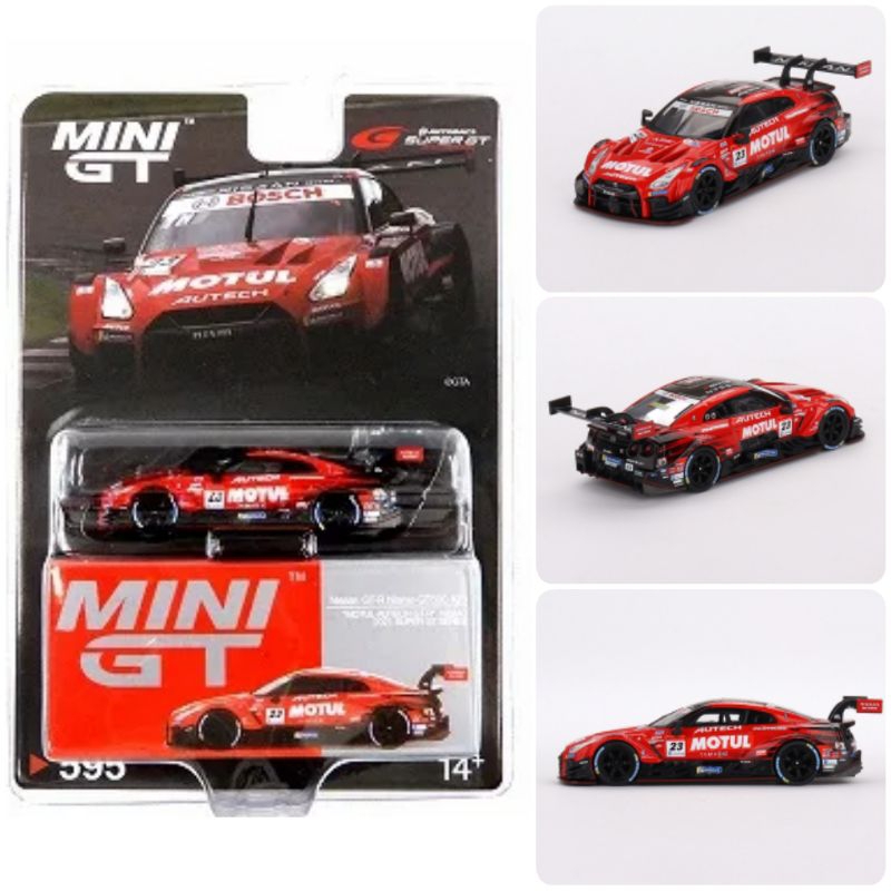 Jual Mini GT Nissan GT-R Nismo GT500 #23 Motul Autech GT-R Super GT ...