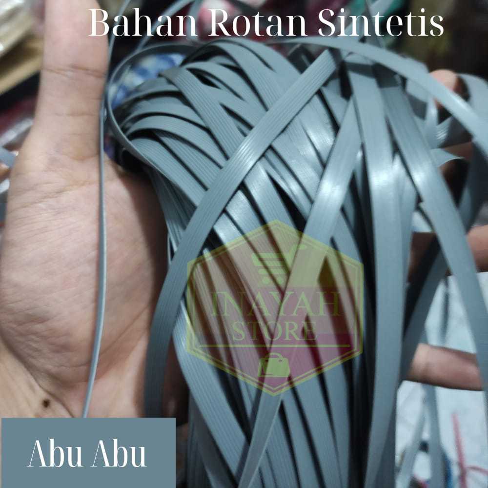 Jual Tali Anyaman Rotan Sintetis Harga Per 100 Meter / Bahan Anyaman ...