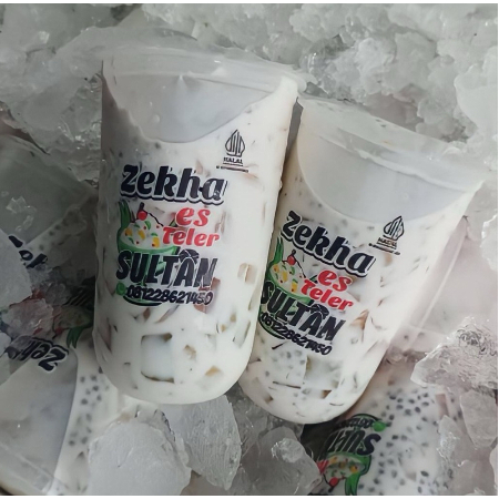 Jual Es Teler Sultan Zekha / Es Teller Enak Cup Besar | Shopee Indonesia