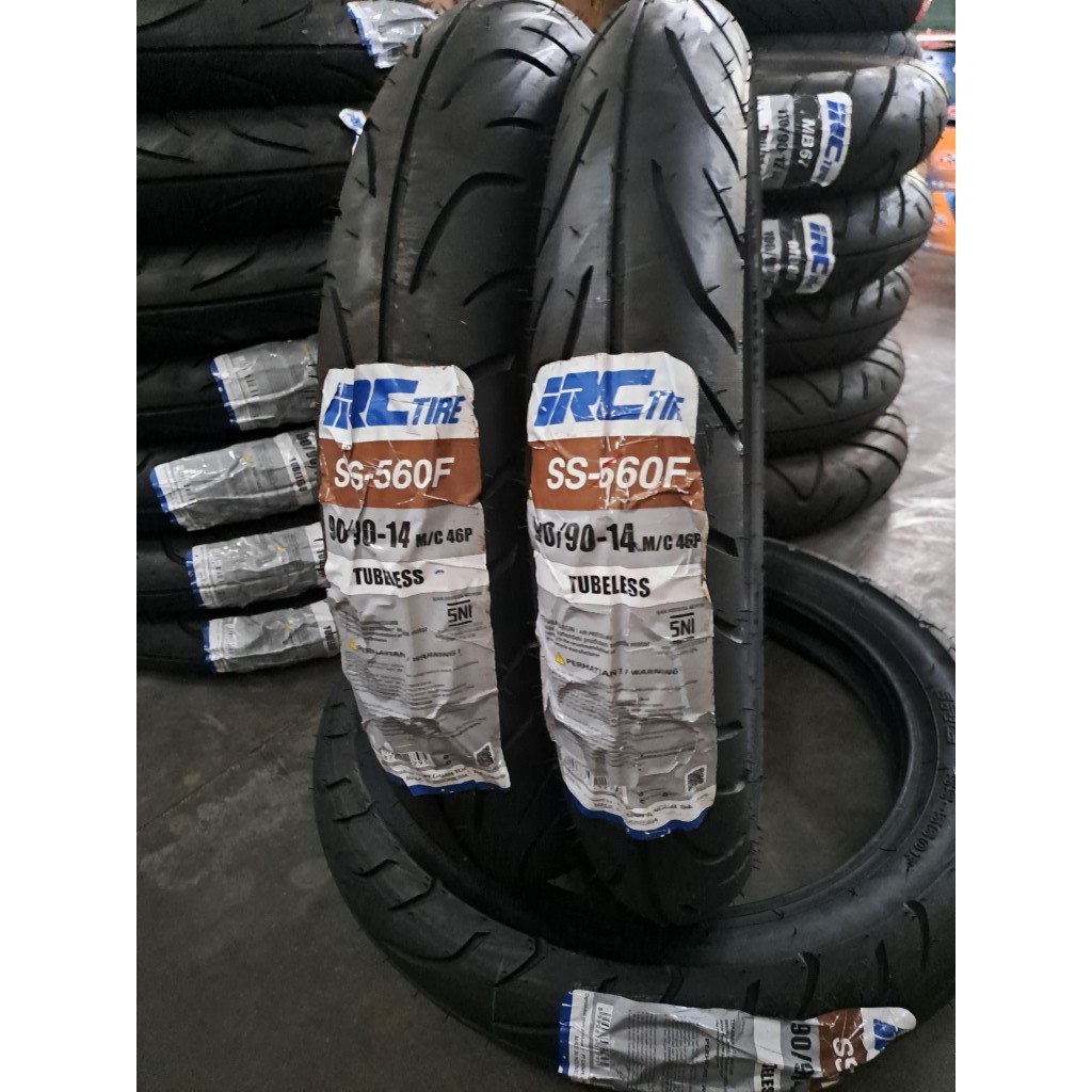 Jual Ban IRC 90/90-14 SS-560F Tubeless ban belakang motor matic ring 14 ...