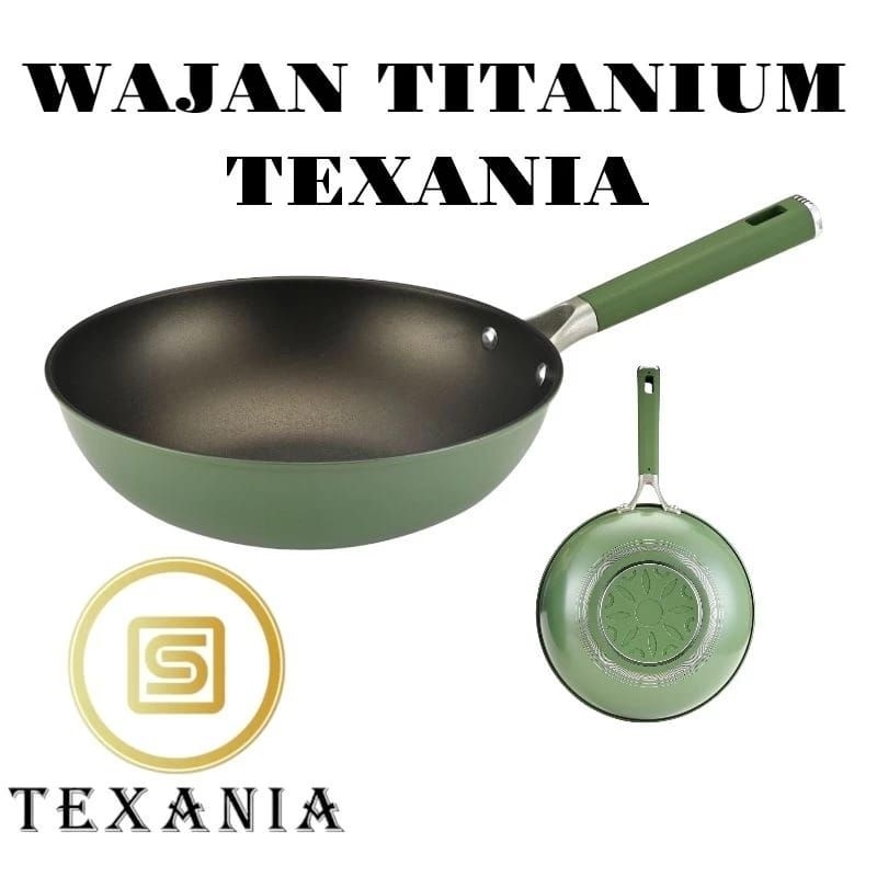 Jual Wajan Titanium Batu Medis Anti Lengket Ukuran 32cm | Shopee Indonesia