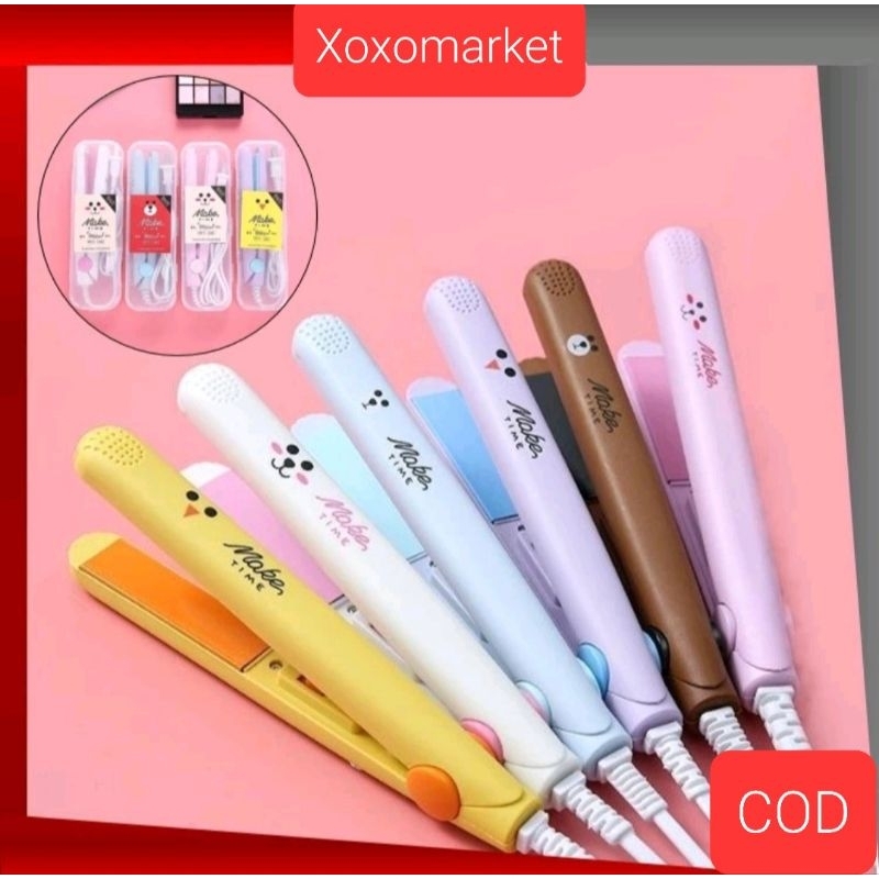 Jual Alat Catok Rambut Mini 2in1 Set Lurus dan Keriting Karakter ...