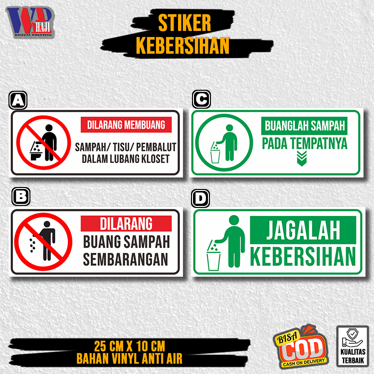 Jual STIKER DILARANG BUANG SAMPAH | STIKER BUANG SAMPAH | STIKER ... Jual STIKER DILARANG BUANG SAMPAH | STIKER BUANG SAMPAH | STIKER ...