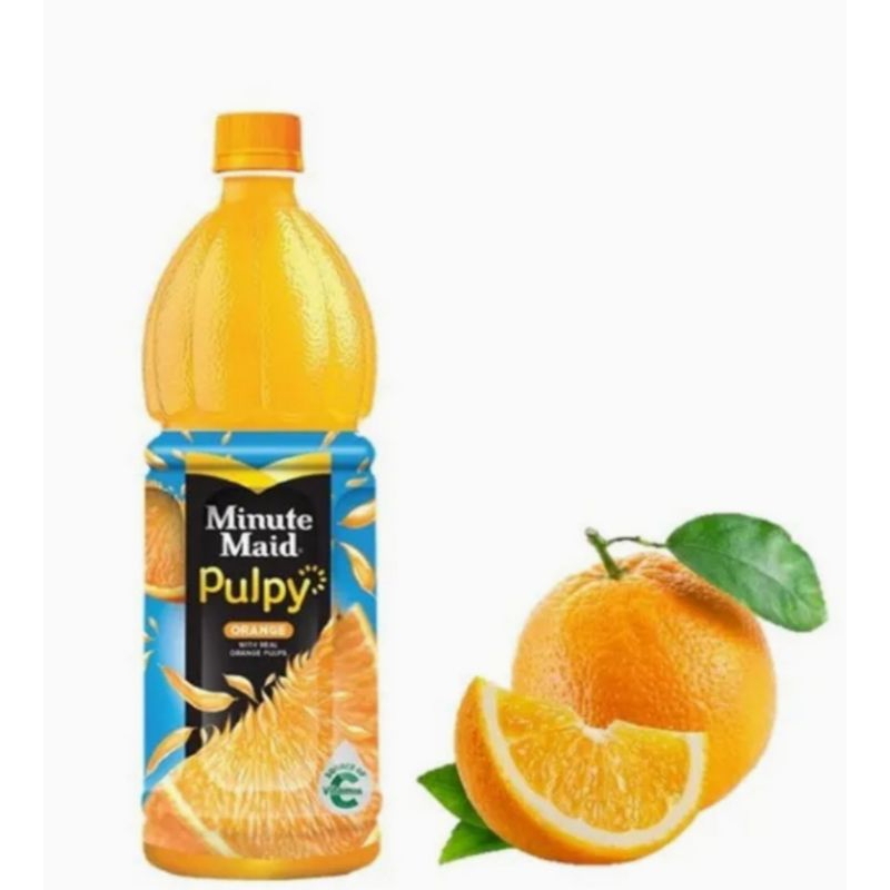 Jual Minute maid Pulpy orange 300ml isi 12 botol | Shopee Indonesia