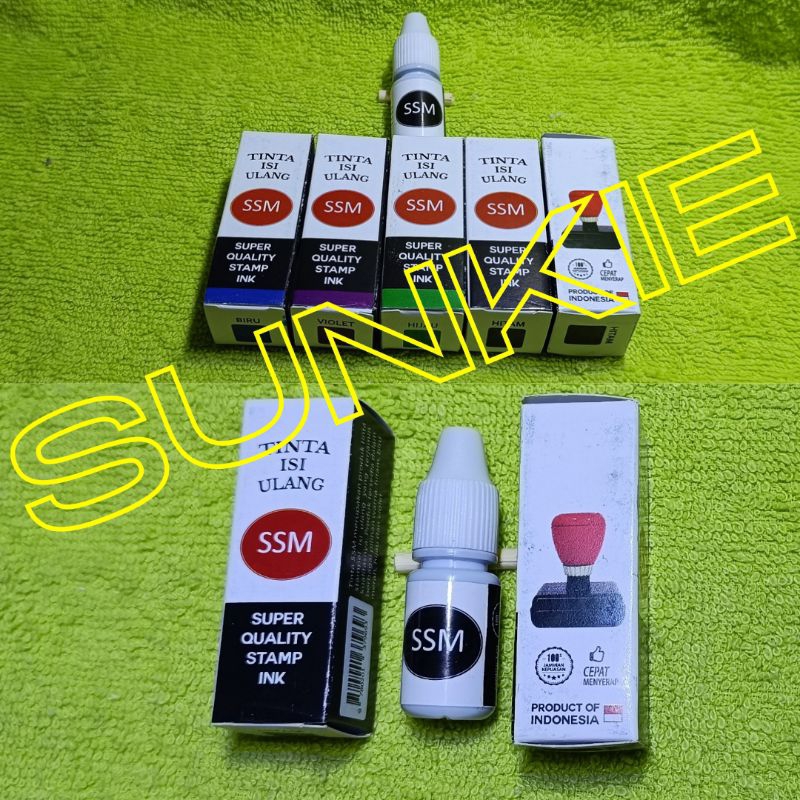Jual tinta stempel otomatis/multi ink ssm/tinta isi ulang otomatis ...