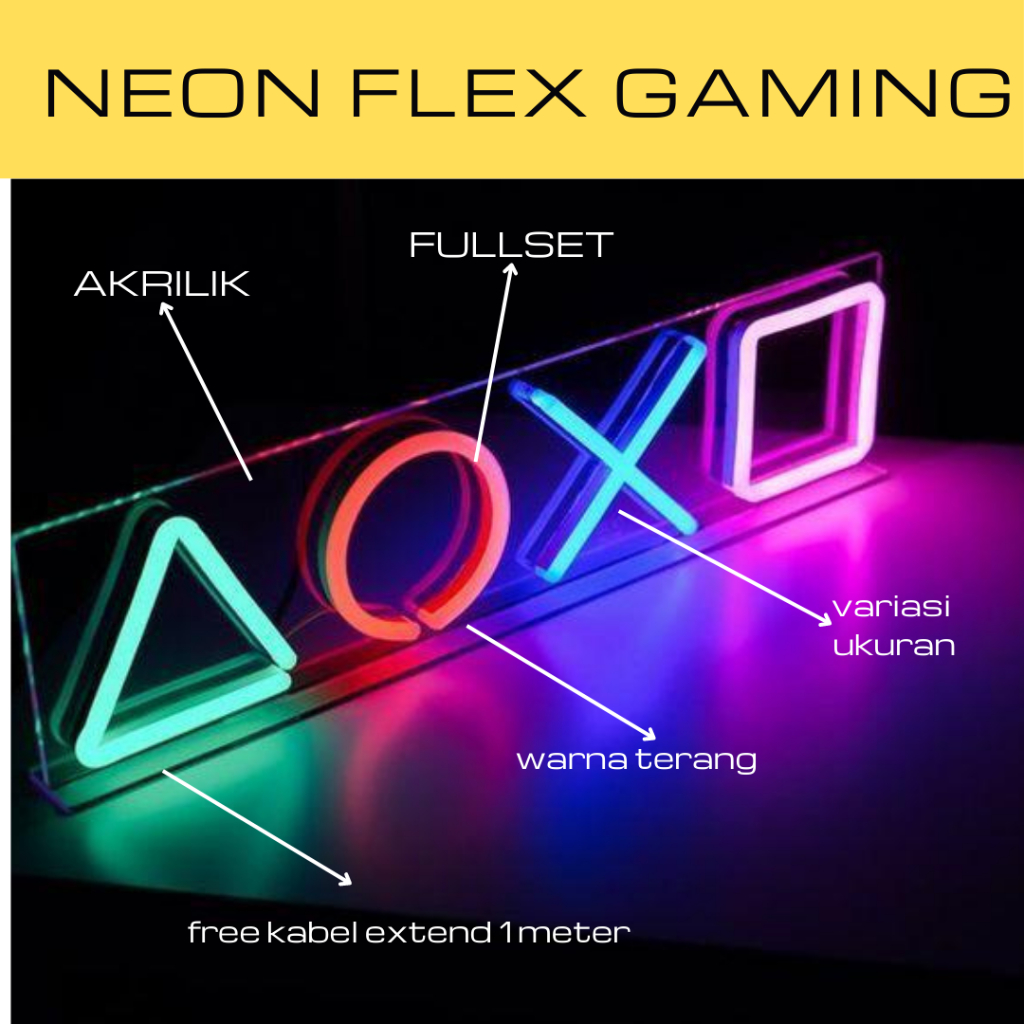 Jual FULLSET Neon Flex Ready Stok | Shopee Indonesia