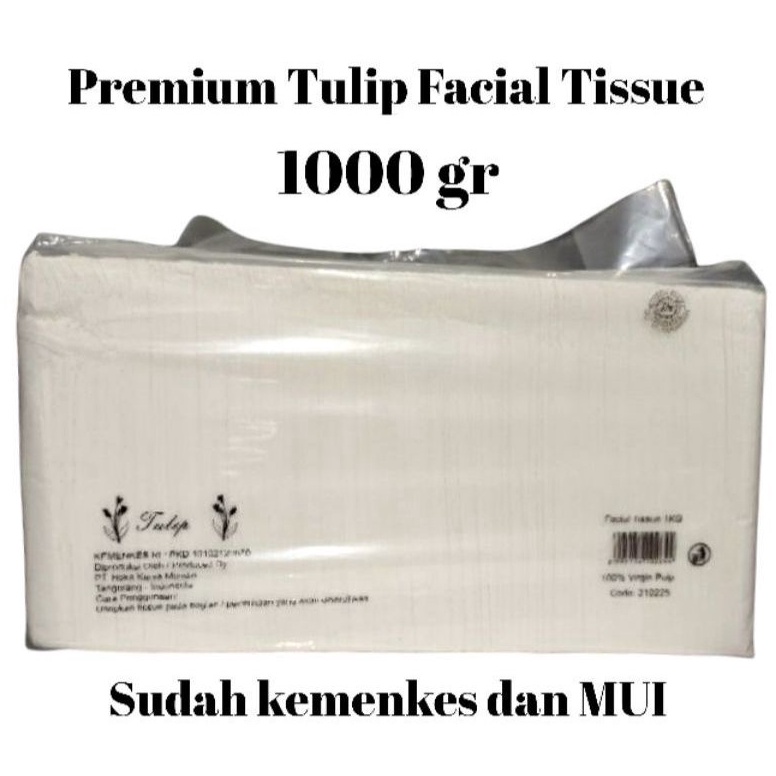 Jual Kemasan Baru TISSUE TISU TULIP LEMBUT 1 KG 1 LEMBAR QED | Shopee ...