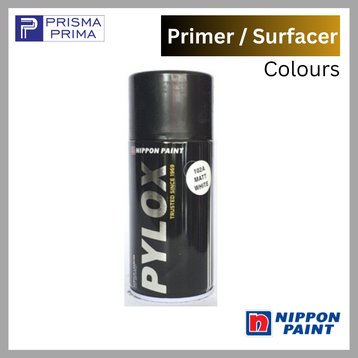Jual Pylox Cat Dasar Epoxy PP Primer Surfacer Nippon Paint Semprot Spray Pilox | Shopee Indonesia