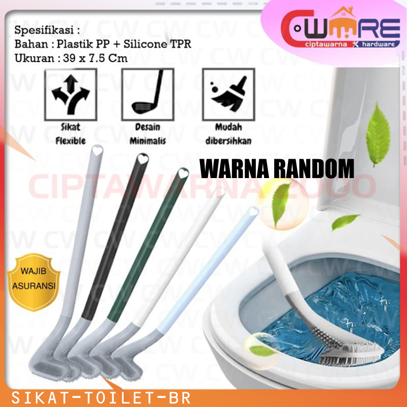 Jual Sikat WC Silikon - Brush Toilet Silicone Sikat Pembersih Kamar ...