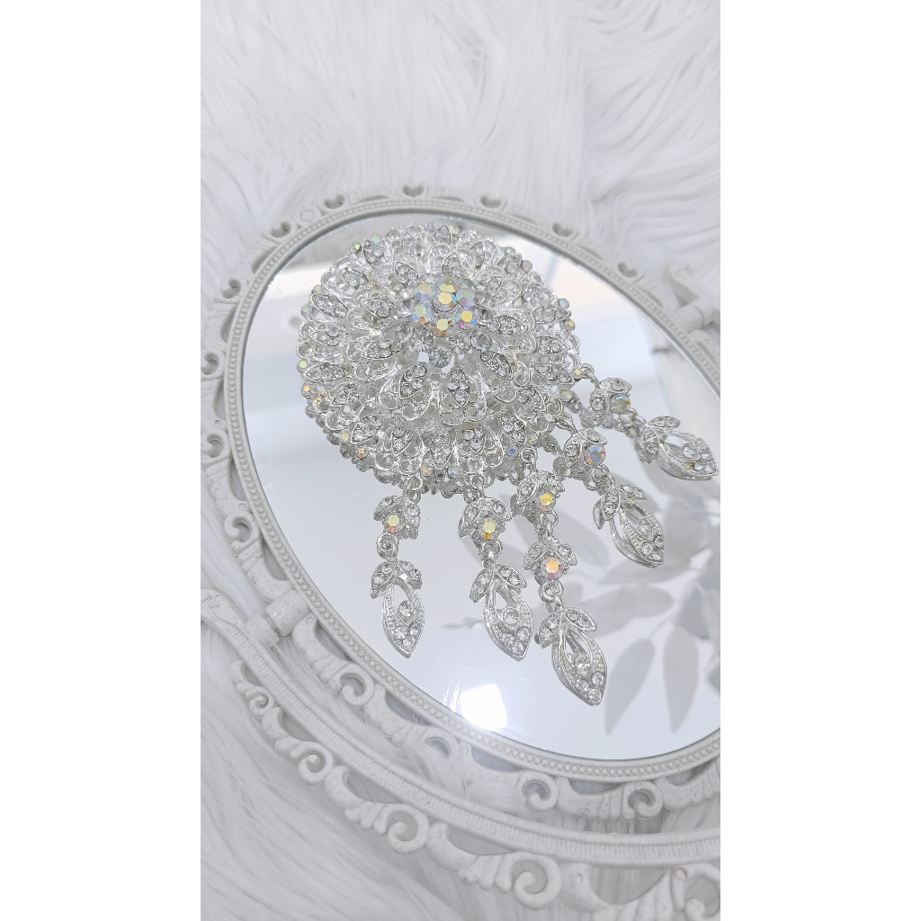 Jual Bross Mutiara Shell JUMBO Titanium | Shopee Indonesia