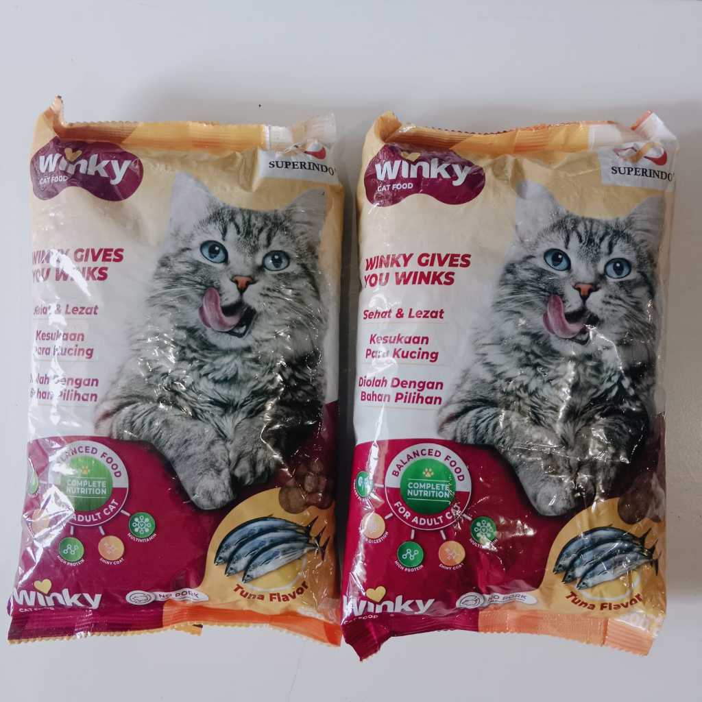 Jual WInky cat food 500gr frashpack / pakan kucing | Shopee Indonesia