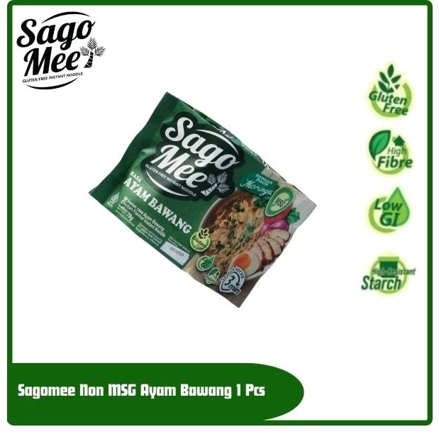 Jual SAGOMEE MIE INSTAN AYAM BAWANG NO ADDED MSG SAGO MEE GLUTEN FREE ...